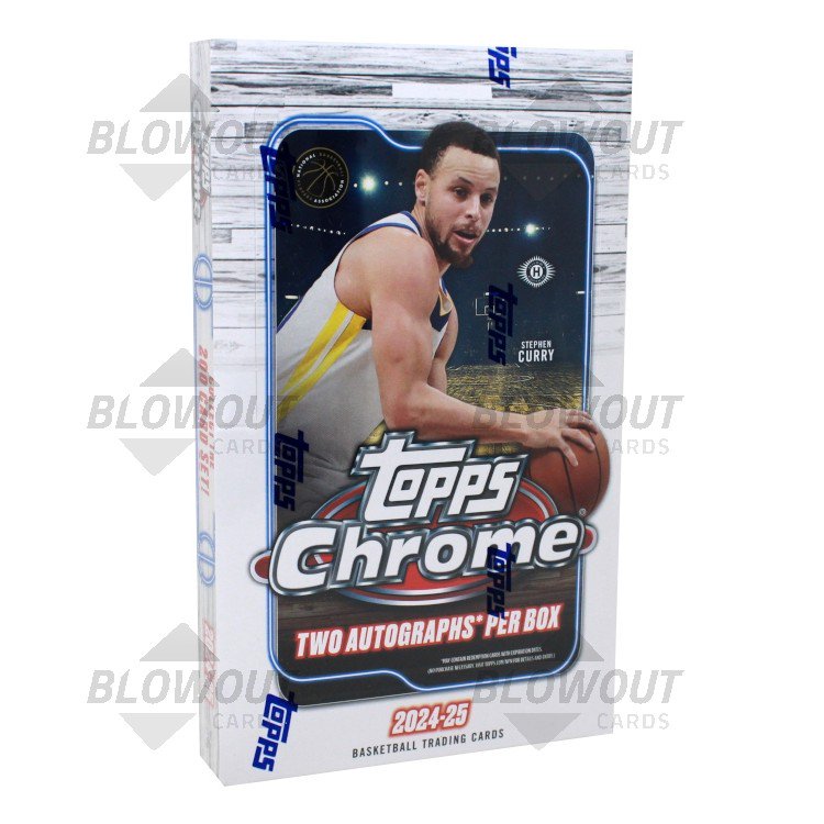 2024/25 Topps Chrome Basketball Hobby Box