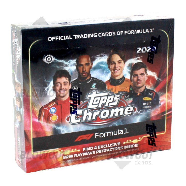 2024 Topps Chrome Formula 1 Racing Qualifying Lap 20 Box Case