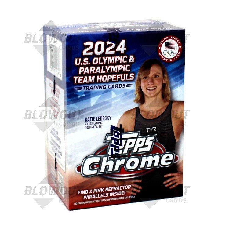 2024 Topps Chrome US Olympic & Paralympic Hopefuls Blaster Box