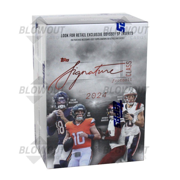 2024 Topps Signature Class Football Blaster Box