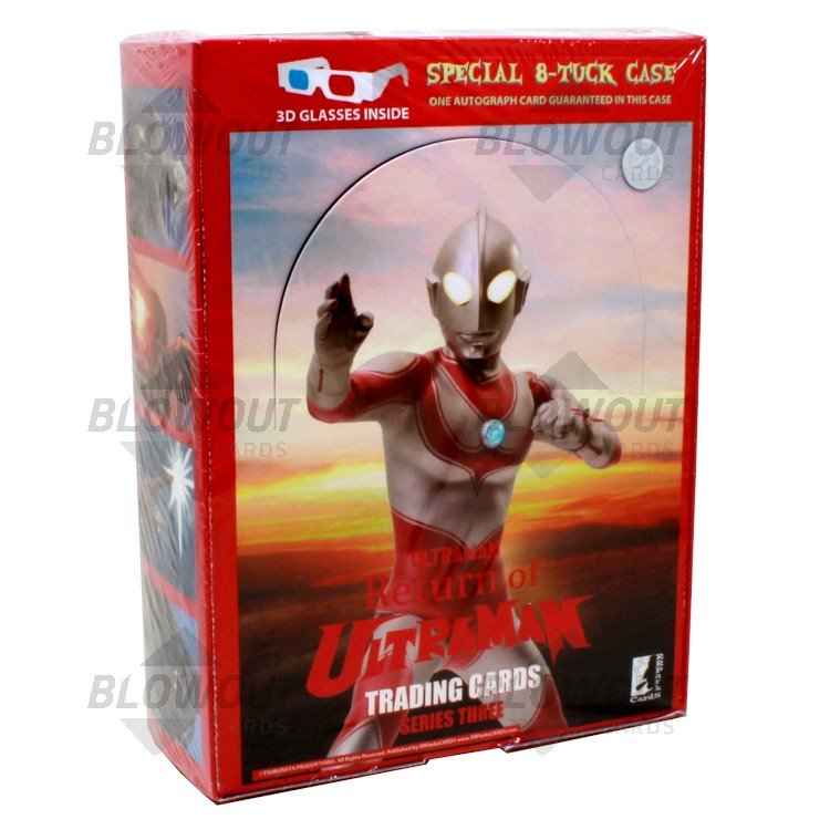 2024 Ultraman Series 3 Collectible Trading Cards 8 Tuck Box Case