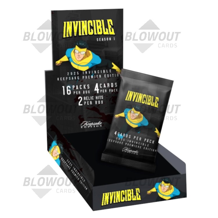 2025 Keepsake Invincible Season 1 Premiere Hobby 10 Box Case