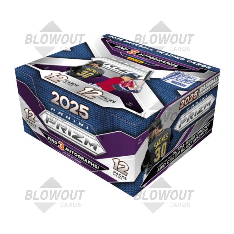 2025 Panini Prizm Baseball 1st Off The Line Hobby 12 Box Case