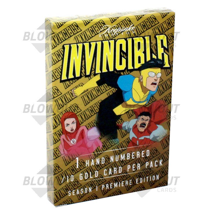 2025 Keepsake Invincible Season 1 Premiere Comic Con Exclusive Gold /10 ...