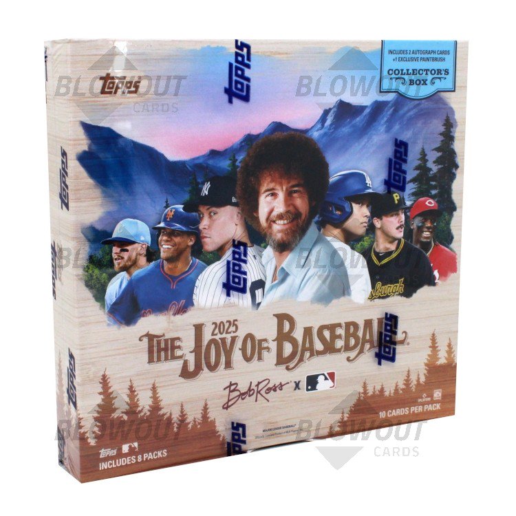 2025 Topps X Bob Ross "The Joy of Baseball" Collectors Box