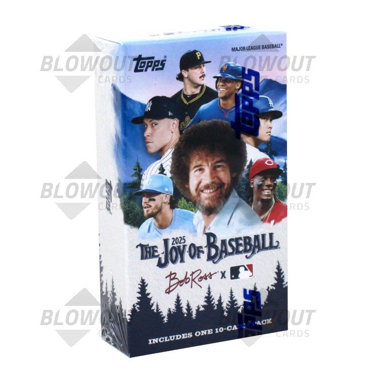 2025 Topps X Bob Ross "The Joy of Baseball" Happy Little Box
