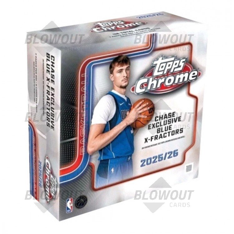 2025/26 Topps Chrome Basketball Mega Box