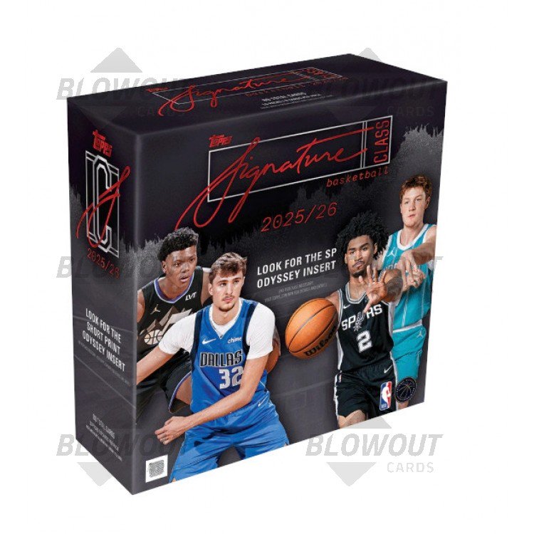 2025/26 Topps Signature Class Basketball Mega Box