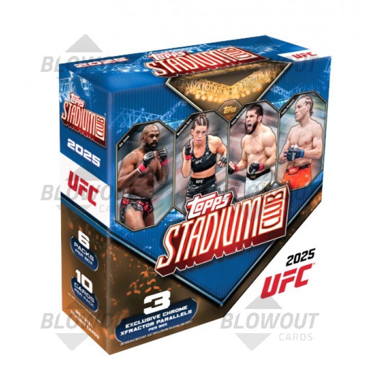 2025 Topps UFC Stadium Club Mega Box