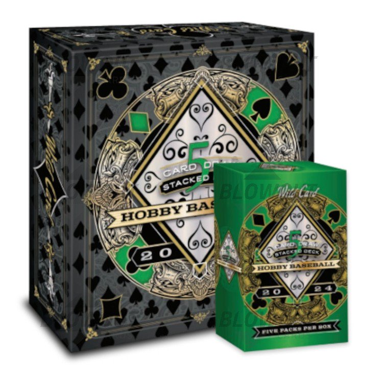 2024 Wild Card 5 Card Draw Stacked Deck Baseball Box