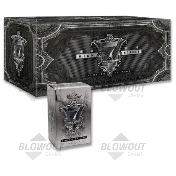 2024 Wild Card 7 Card Studs Metal High Stakes Edition Football Hobby Box