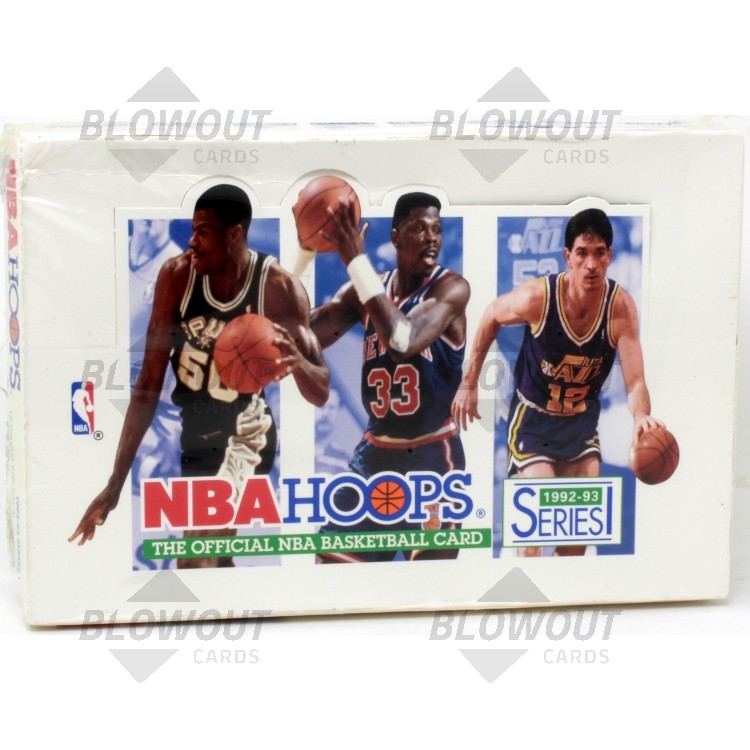 1992/93 Skybox NBA Hoops Series 1 Basketball Hobby Box