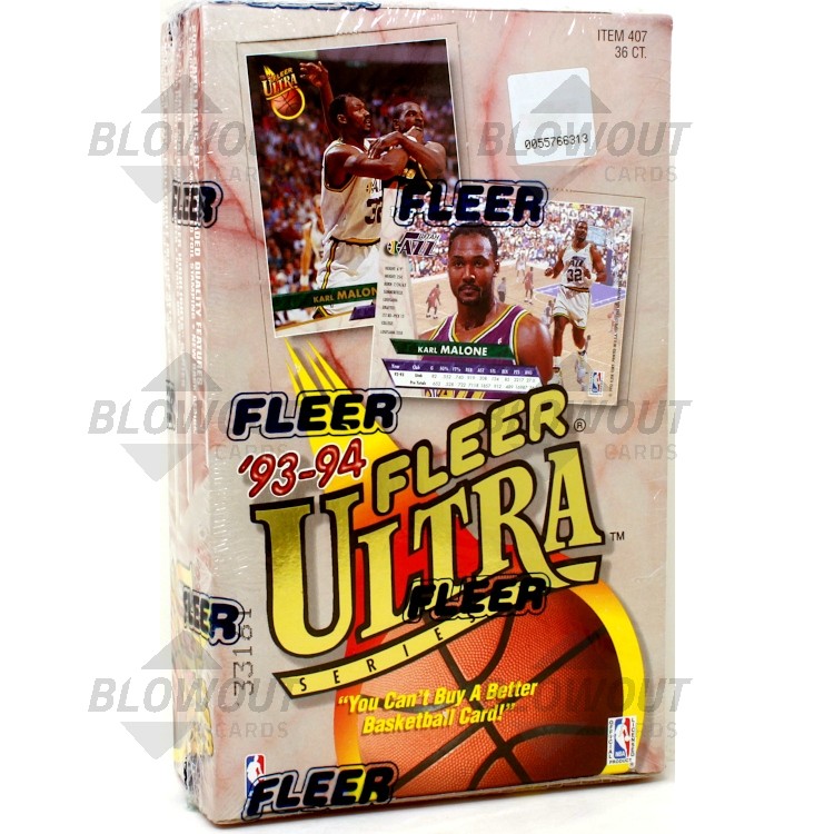 1993/94 Fleer Ultra Series 1 Basketball Hobby Box