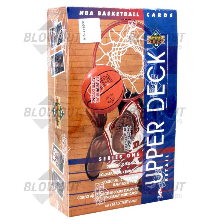 1993/94 Upper Deck Series 1 Basketball Retail 6 Box Case 1993/94 Upper Deck Series 1 Basketball Retail 6 Box Case