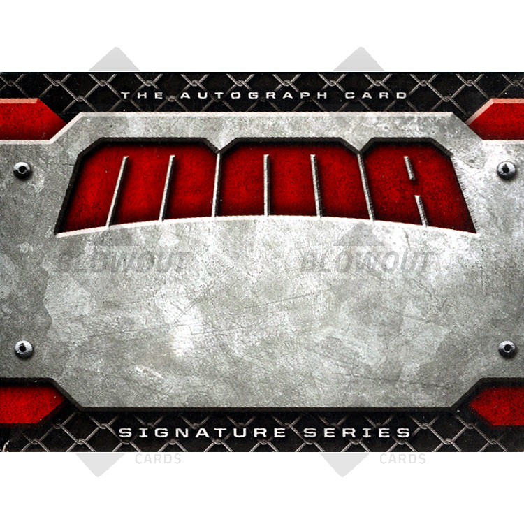 The Autograph Card Blank Signature Cards - MMA