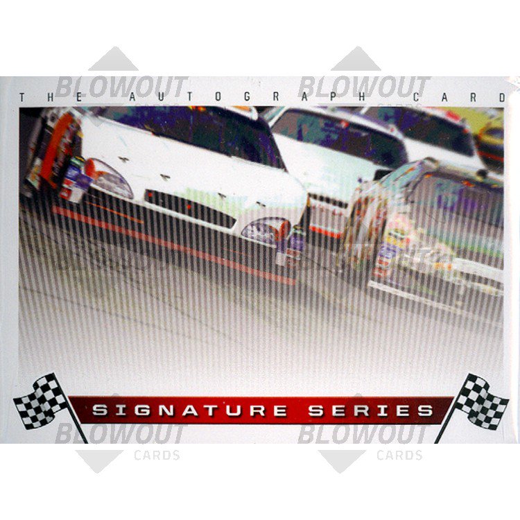The Autograph Card Blank Signature Cards - Racing