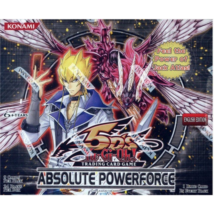 Yugioh Absolute Powerforce Booster 12 Box Case