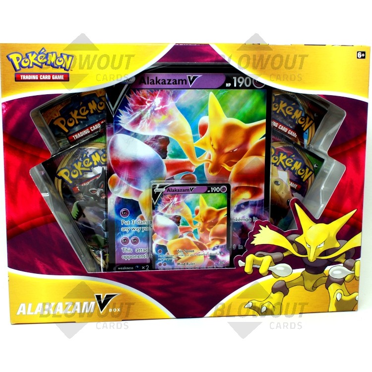 Pokemon Alakazam V Box
