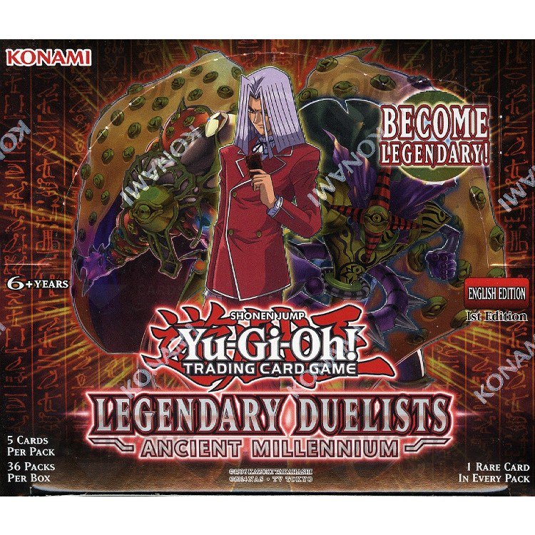 Yugioh Legendary Duelist Ancient Millennium Booster Box