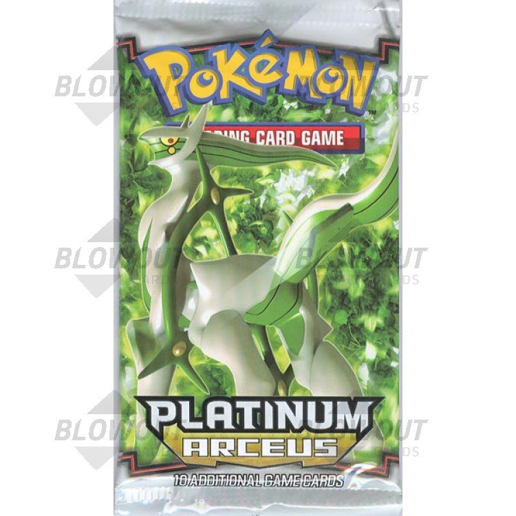 Pokemon Platinum Arceus Booster Pack