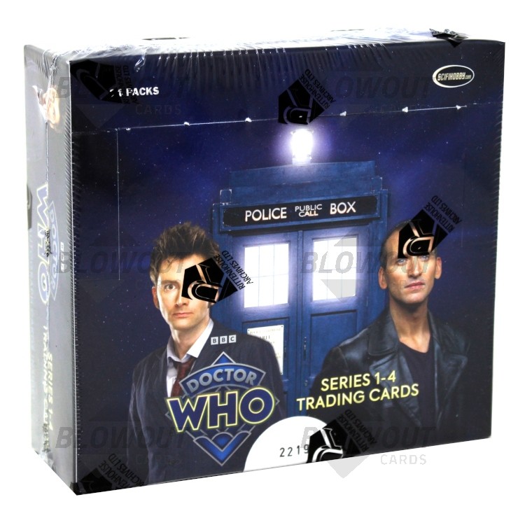 Doctor Who Series 1-4 Trading Cards Hobby Box (Rittenhouse)