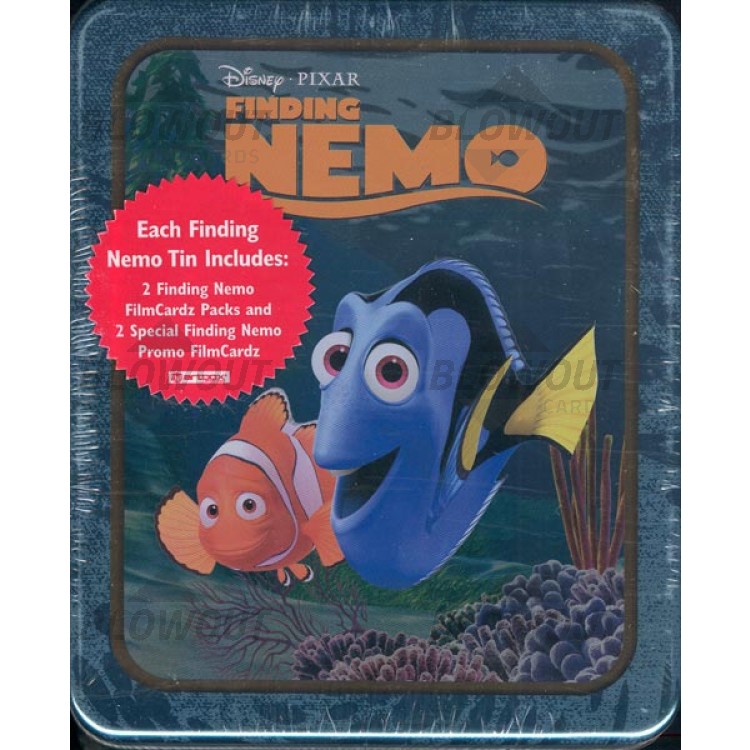 Disney Finding Nemo Film Cards Collectors Tin
