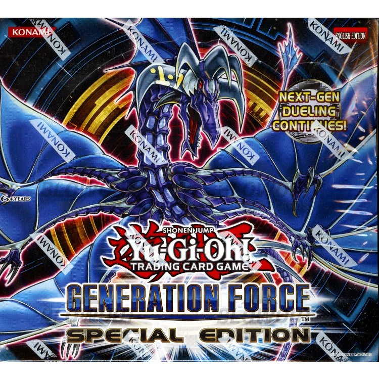 Yugioh Generation Force Special Edition 12 Box Case