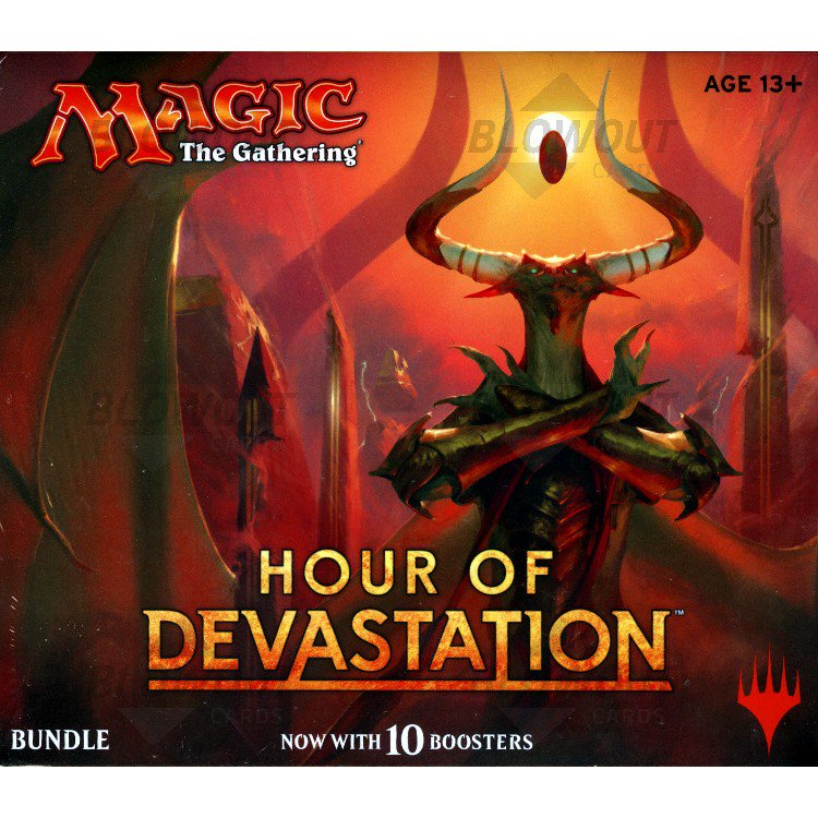 Magic the Gathering Hour of Devastation Bundle 6 Box Case