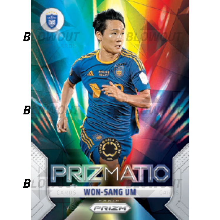 2025 Panini Prizm FIFA Club World Cup Soccer Hobby 12 Box Case