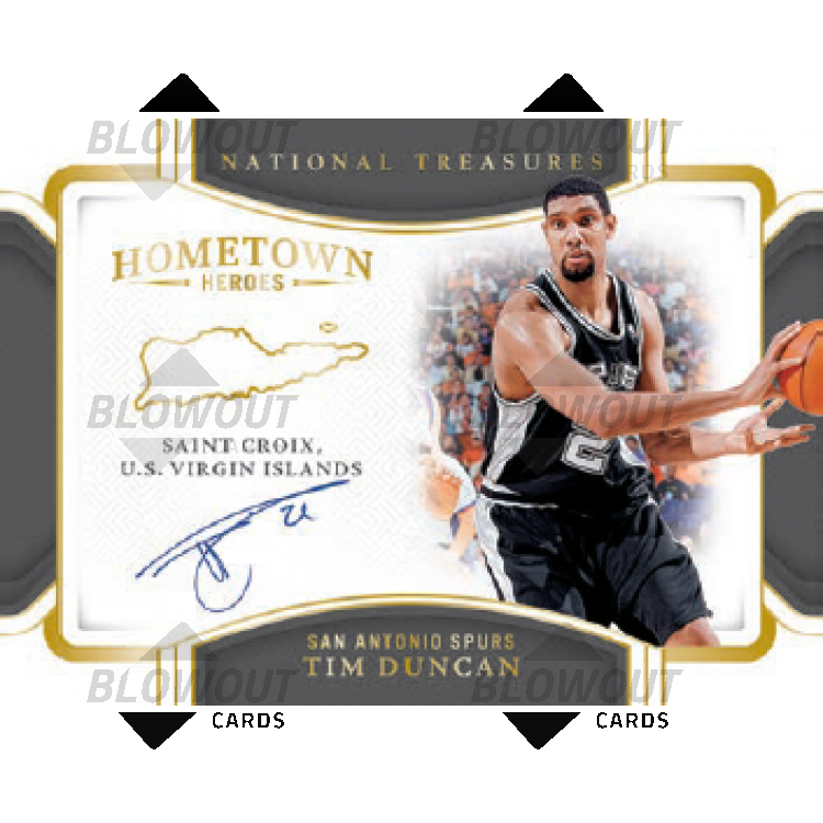 2024/25 Panini National Treasures Basketball Hobby 4 Box Case