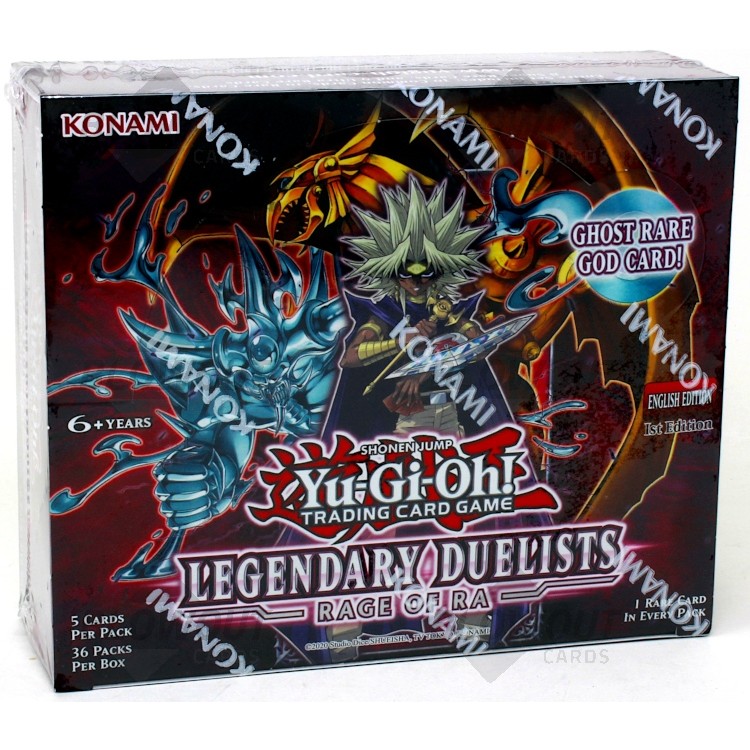 Yugioh Legendary Duelists: Rage of Ra Booster Box