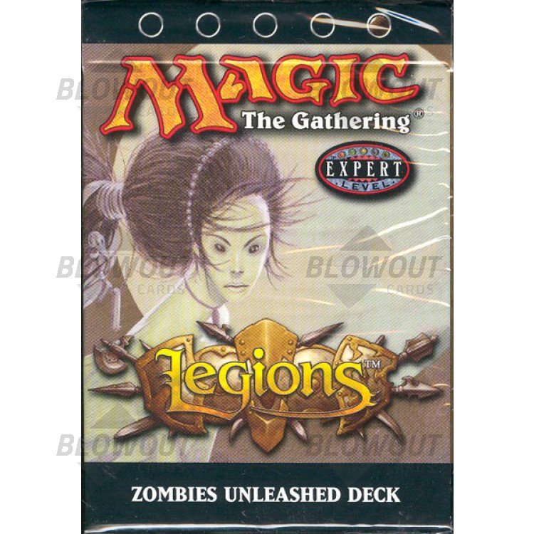 Magic the Gathering Legions Precon/Theme Deck Zombies Unleashed