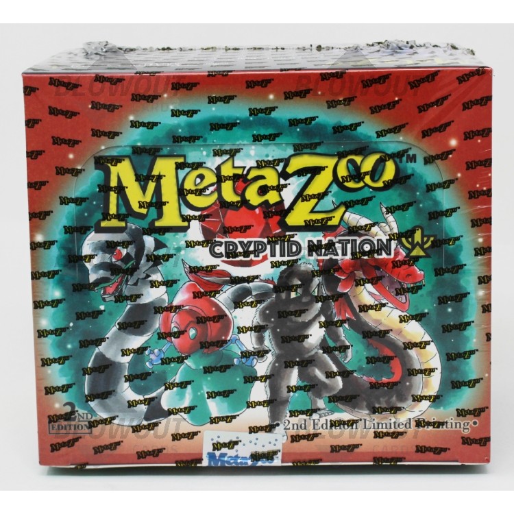 MetaZoo Cryptid Nation 2nd Edition Booster Box