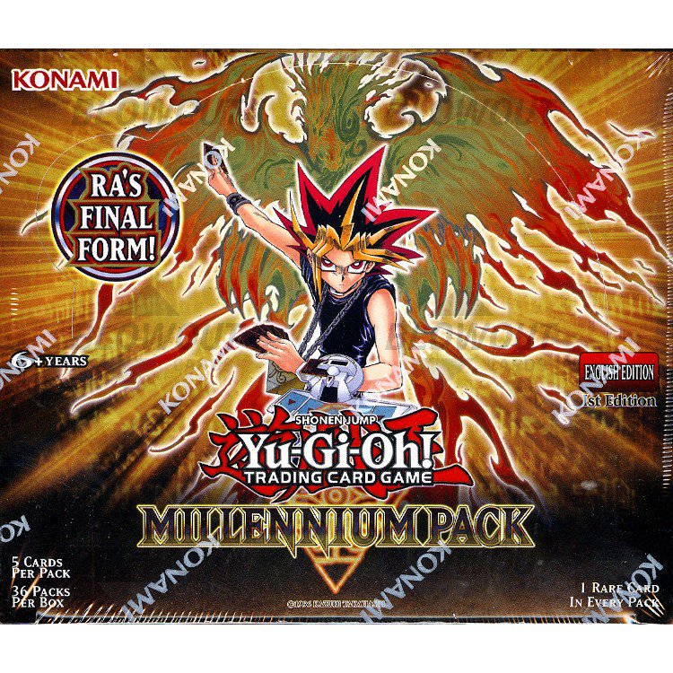 Yugioh Millenium Pack Booster 12 Box Case