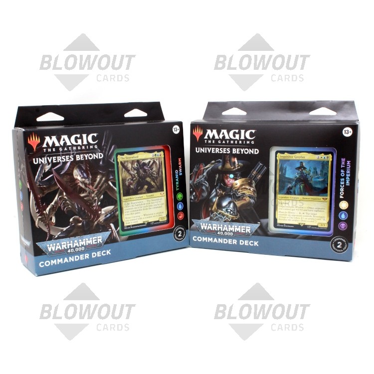 Magic The Gathering Universes Beyond: Warhammer 40,000 Commander Deck Box