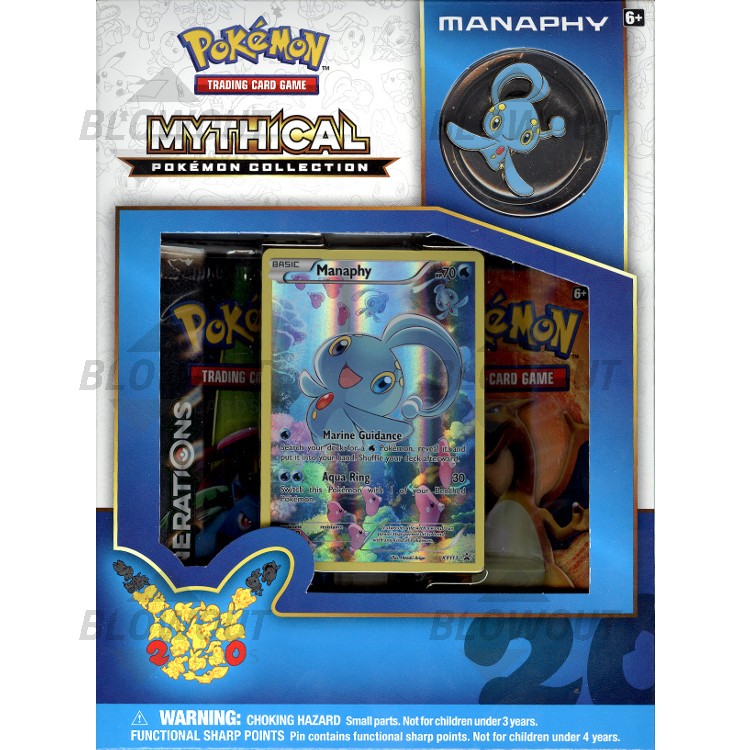 Pokemon Mythical Collection - Manaphy Box