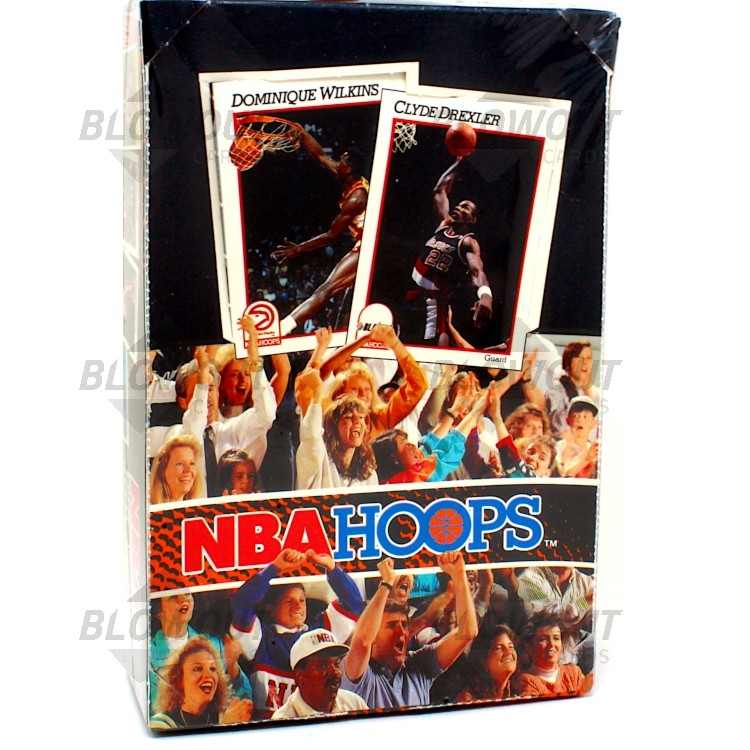 1991/92 NBA Hoops Series 1 Basketball Hobby Box