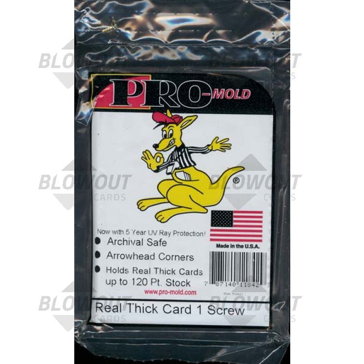 Pro-Mold Real Thick 120pt 1-Screw Holder - PC18ii - 20ct Box