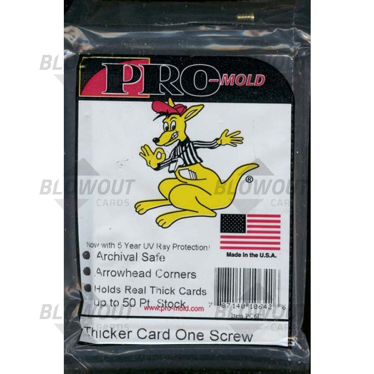 Pro-Mold Thicker 50pt 1-Screw Holder - PC6ii - 25ct Box
