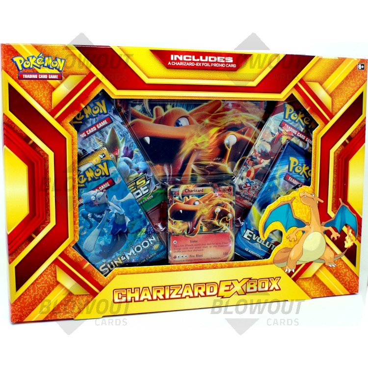 Pokemon Charizard EX Fire Blast Box