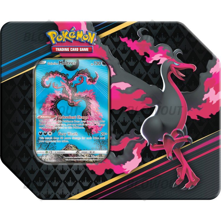 Pokemon Crown Zenith Collection Tin - 6 Tin Case