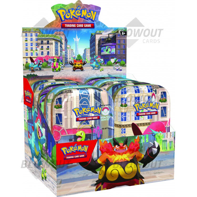Pokemon Lumiose City Mini Tin - 40 Tin Case