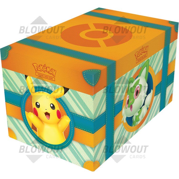 Pokemon Paldea Adventure Chest 4 Box Case