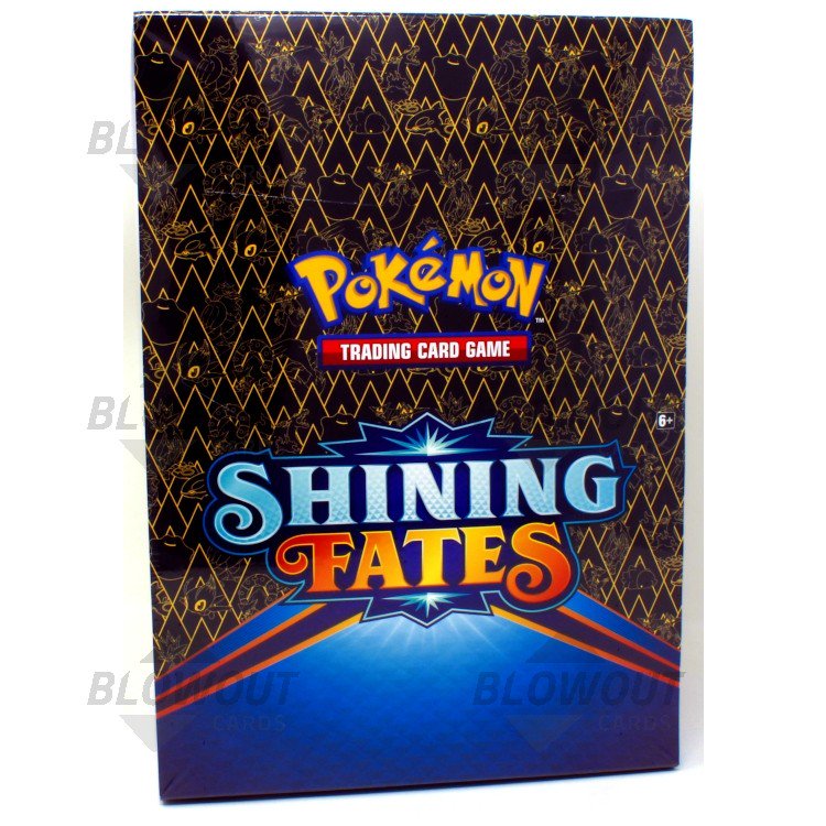 Pokemon Shining Fates Mad Party Pin Collection Box