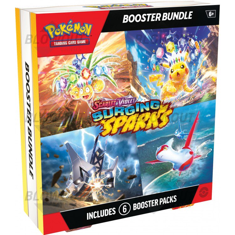 Pokemon Scarlet & Violet Surging Sparks Booster Bundle 20 Box Case