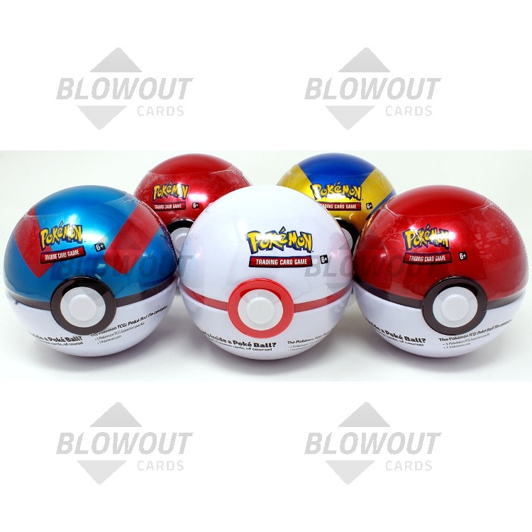 2022 Pokemon Poke Ball Tin - 6 Tin Case