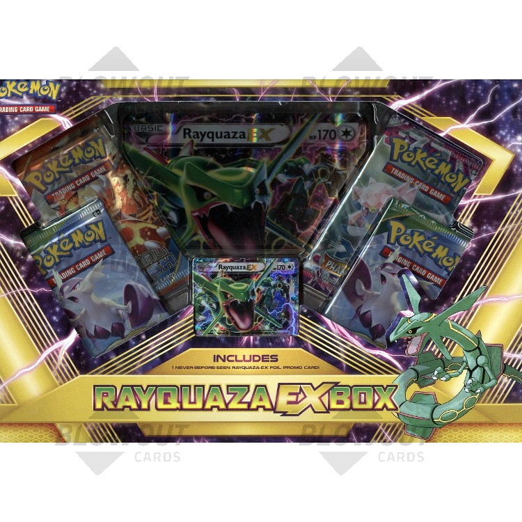 Pokemon Rayquaza EX 12 Box Case