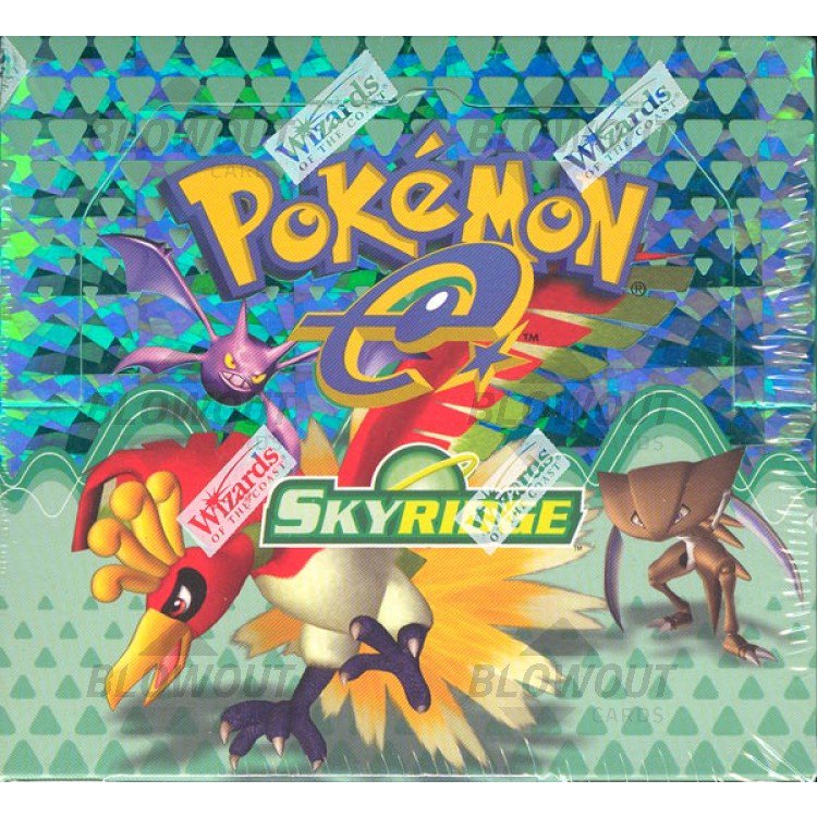 Pokemon Skyridge Booster 6 Box Case