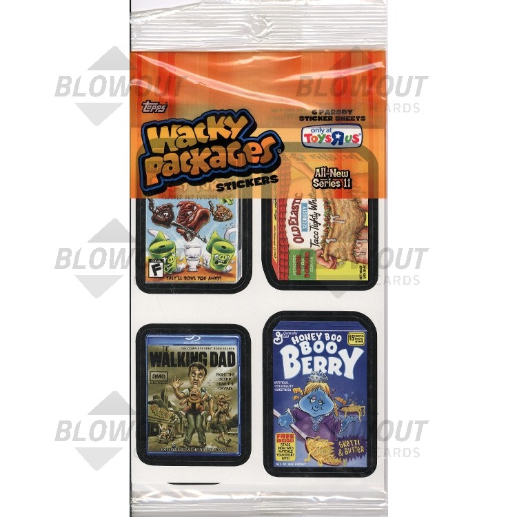 Topps Wacky Packages Series 11 Stickers Pack