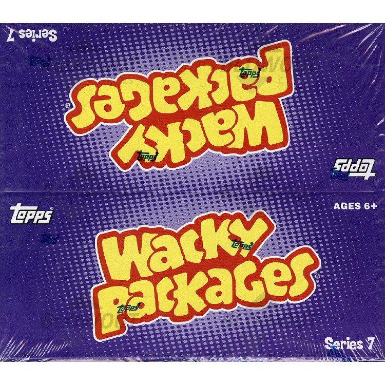 Topps Wacky Packages Series 7 Stickers 2010 Retail Box